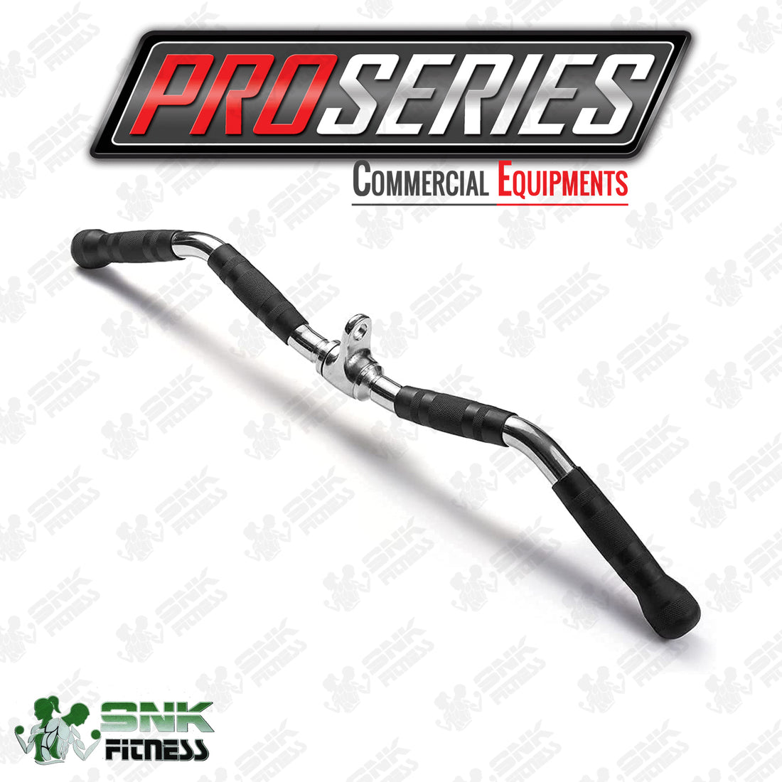 Commercial Curl Bar Cable Attachment Bicep Curls Arm Triceps - SNK FIT ...