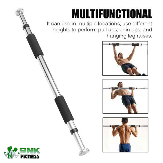 Buy SNK FITNESS Door Way Gym Bar, Pull Up Bar, Chin Bar Top Quality